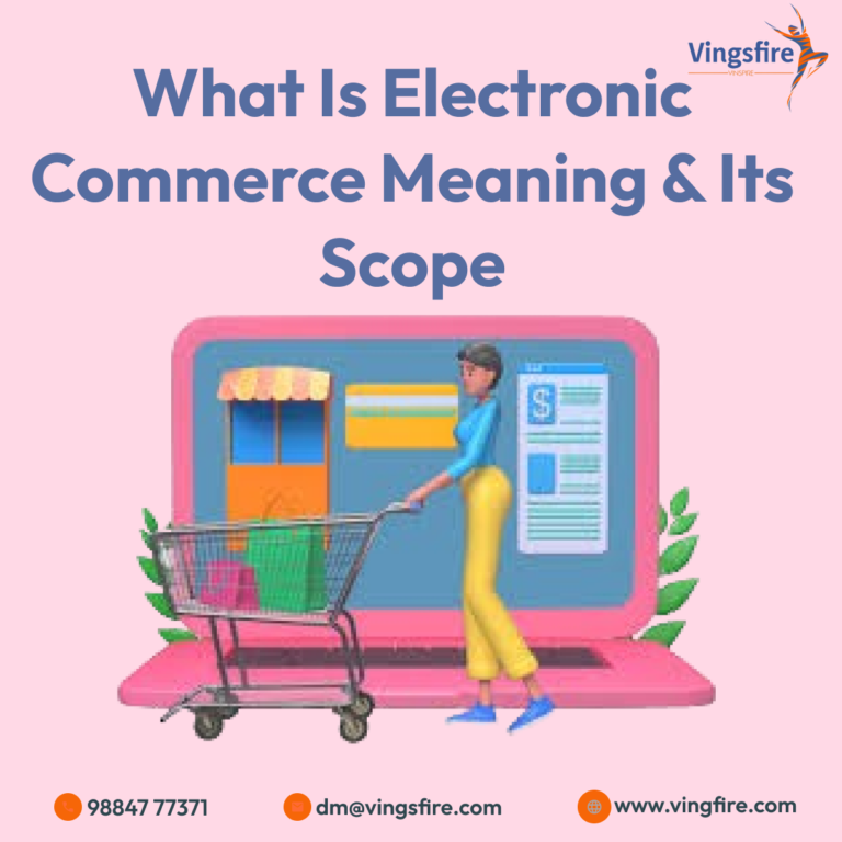 What Is Electronic Commerce Meaning And Its Scope - Vingsfire - We ...